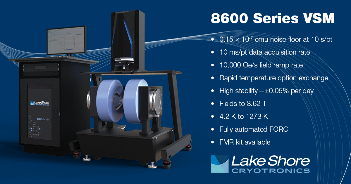 8600 Series VSM | Lake Shore Cryotronics