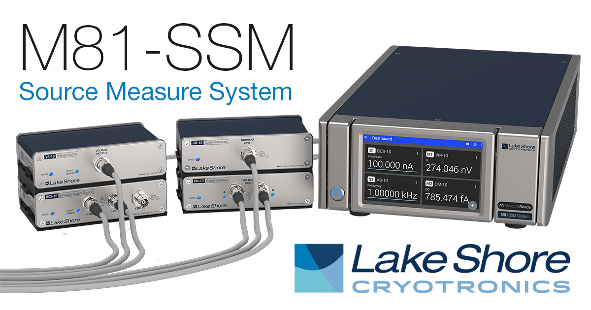 M81-SSM Synchronous Source Measure System | Lake Shore Cryotronics