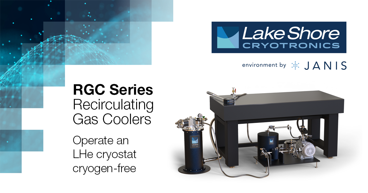 RGC Recirculating Gas Coolers | Lake Shore Cryotronics