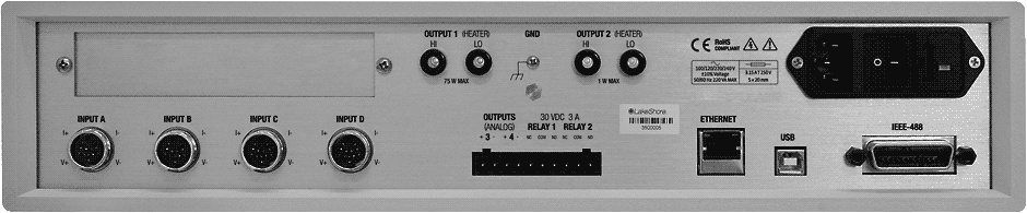 Model 350 cryogenic temperature controller
