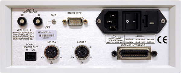 Model 325 Cryogenic Temperature Controller